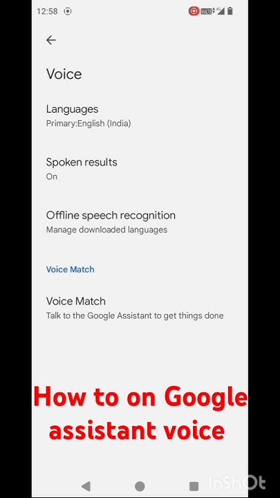 allow google assistant voice ||google assistant voice open || google assistant voice command ...