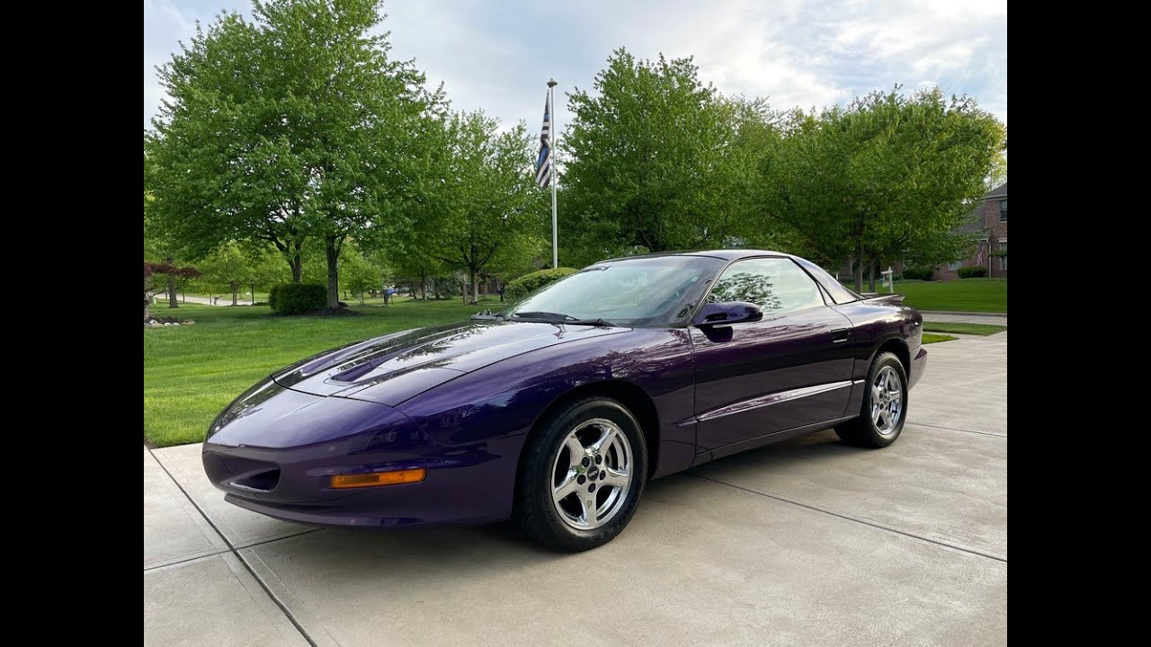1997 Pontiac Firebird Formula Factory Bright Purple Metallic Available ...