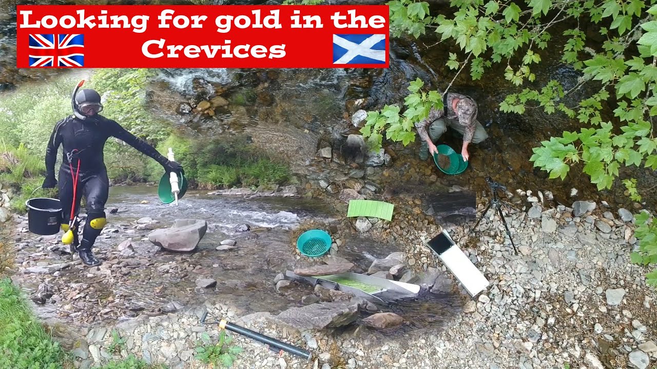 Scottish gold in the Crevices Gold Rush UK 2021 episode 7 - YouTube