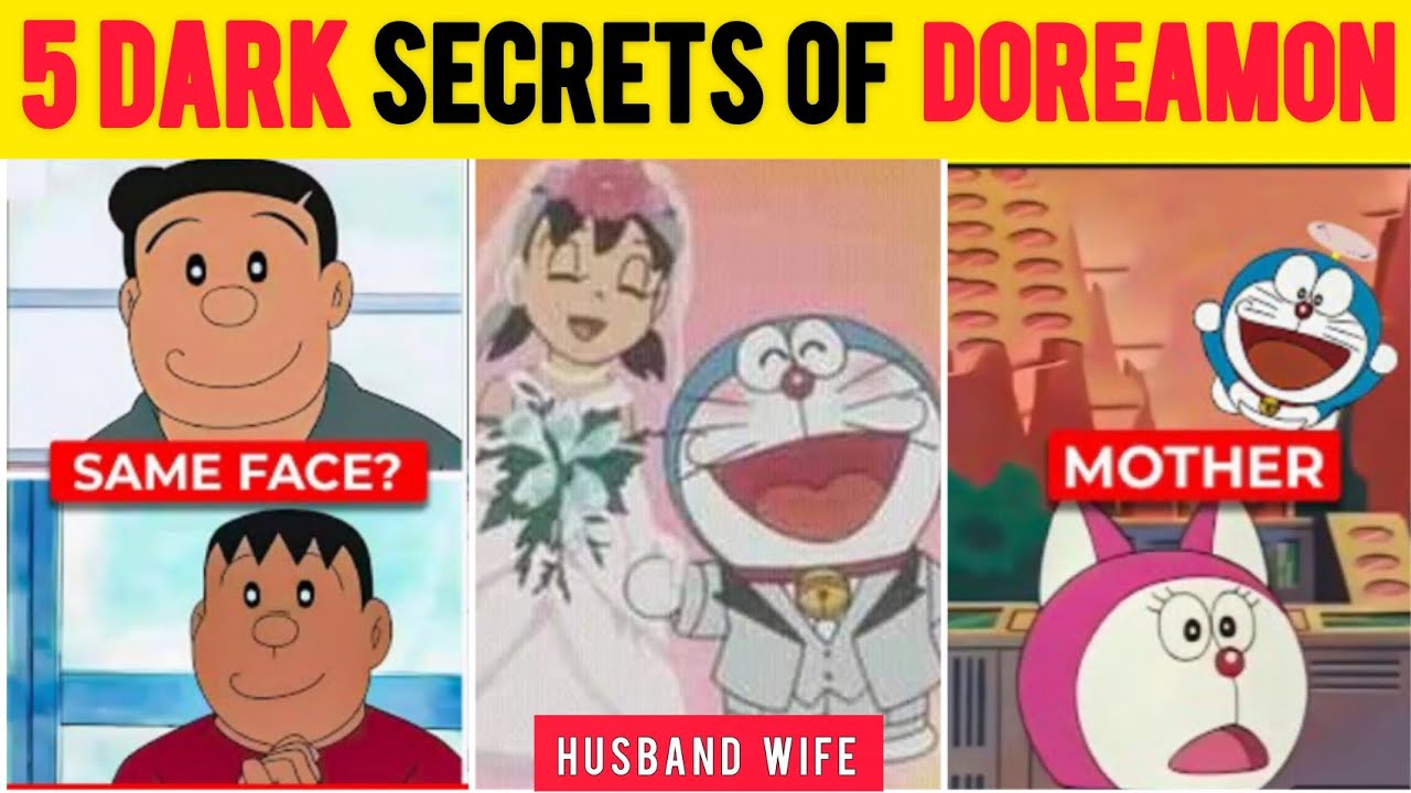 5 Dark secrets of doreamon revealed !!!! 💥 - YouTube