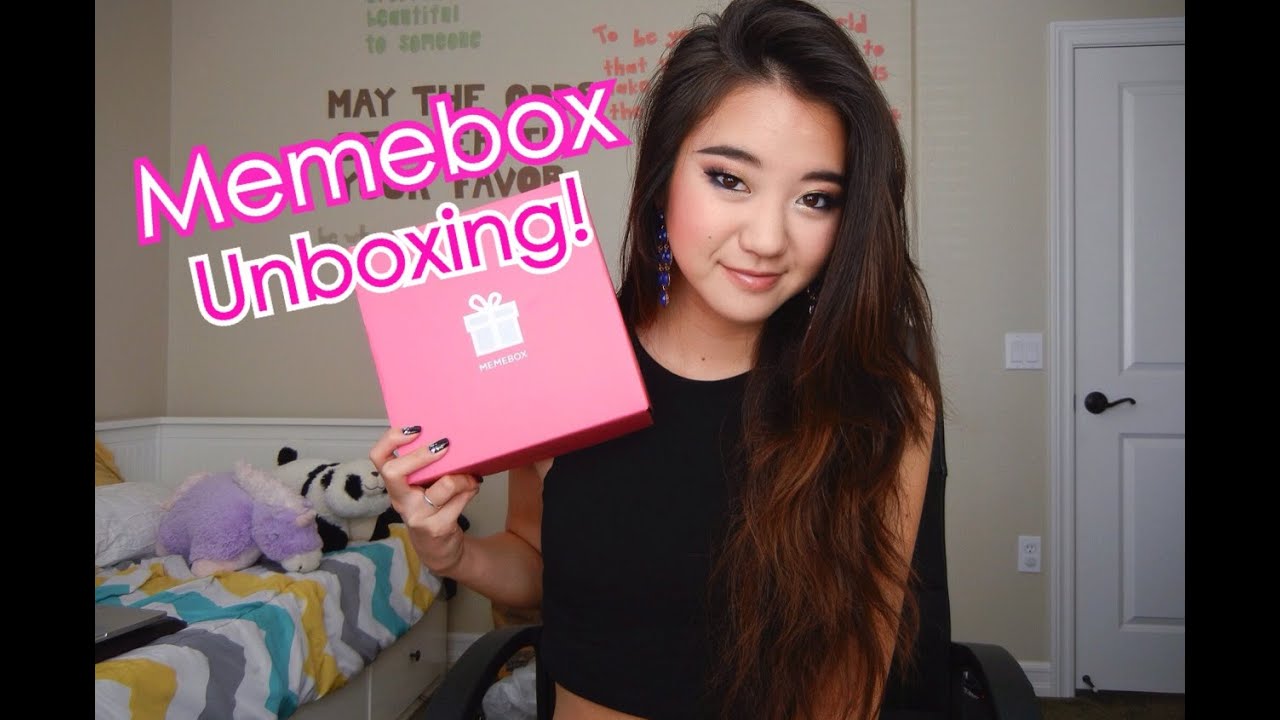 Memebox Unboxing #2! - YouTube