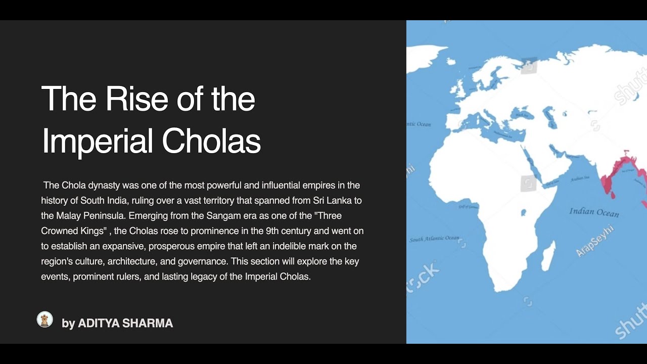 Imperial cholas | Socio-Political History | Cultural significance | Ancient History Upsc - YouTube