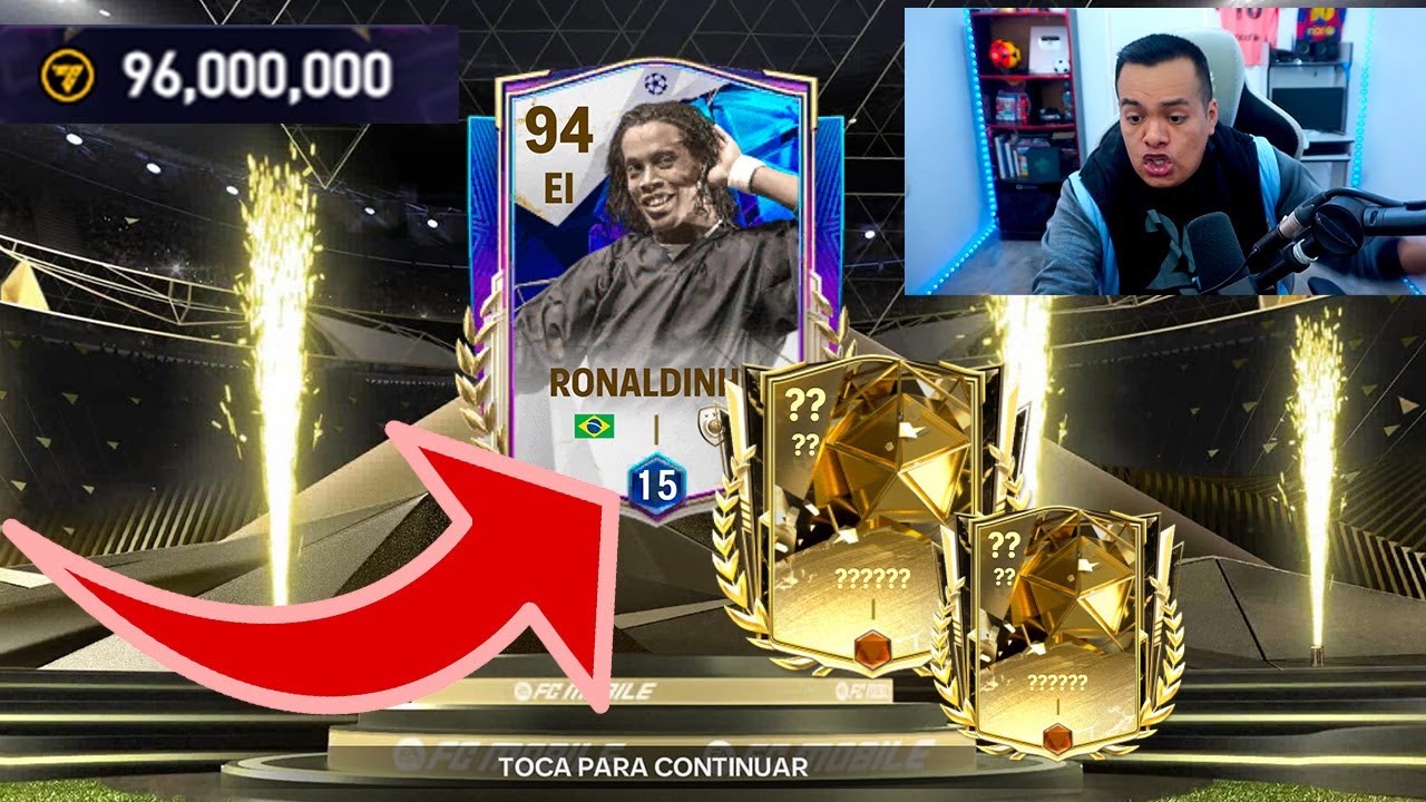 🐐 HEMOS CONSEGUIDO FICHAR A RONALDINHO ICONO CHAMPIONS LEAGUE en FC 24 ...