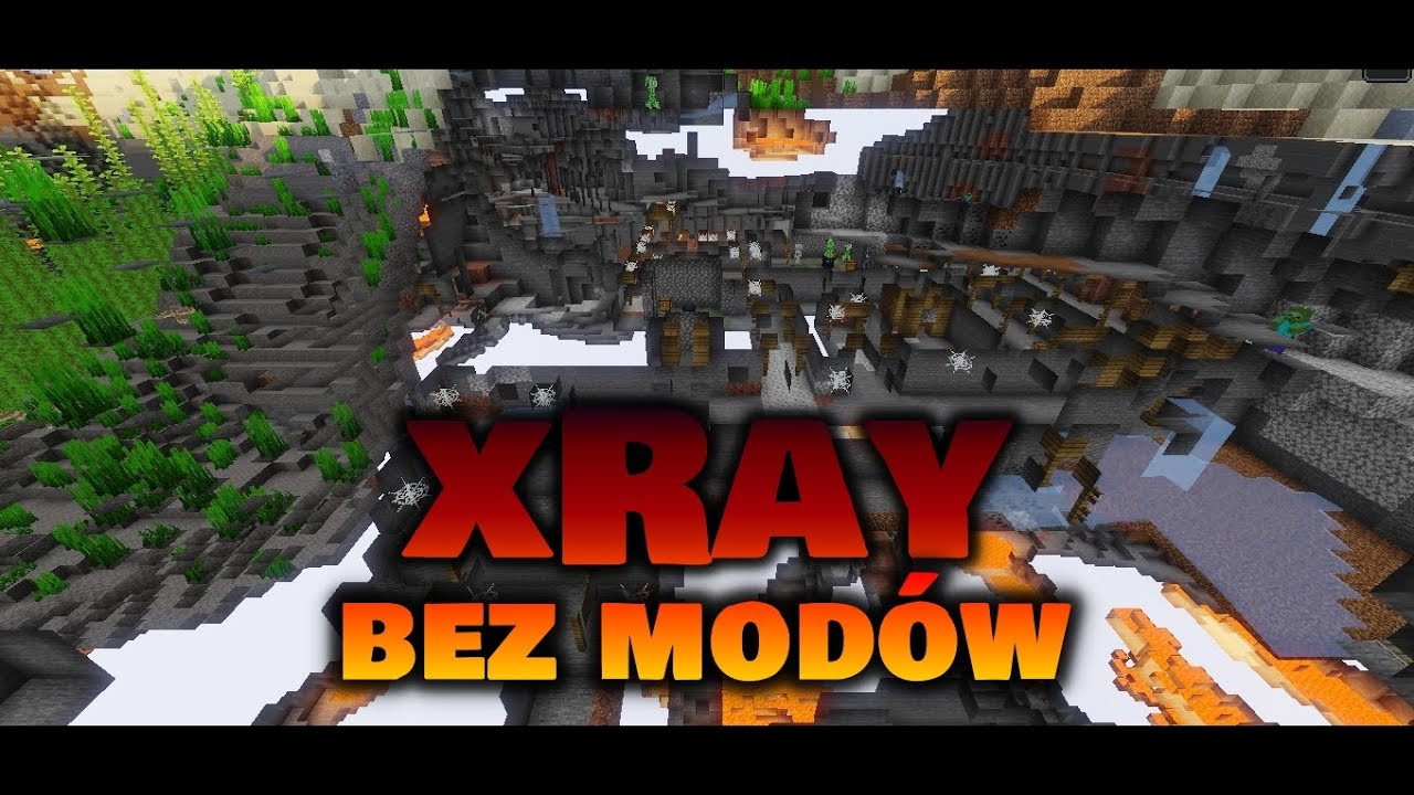 Minecraft X-RAY Glitch - Jak mieć X-RAY bez modów X-RAY Trick - YouTube