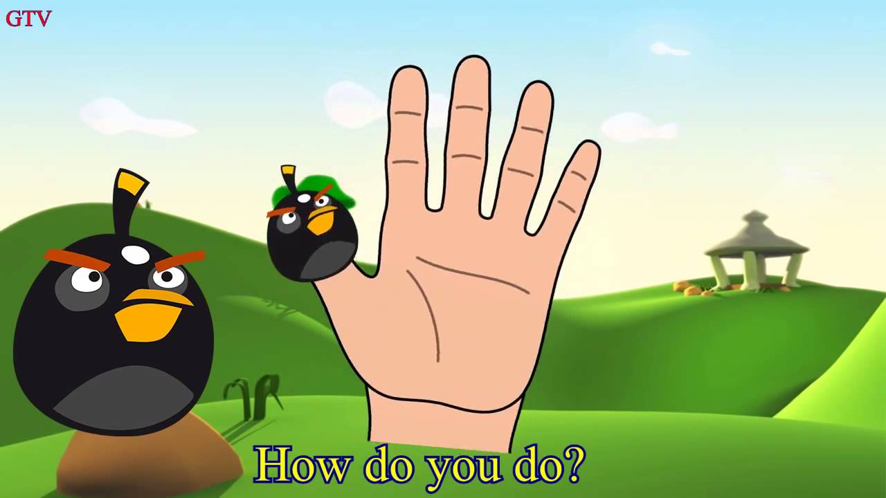 Angry Birds Finger Family Song | Daddy Finger Daddy Finger | Cartoon ...