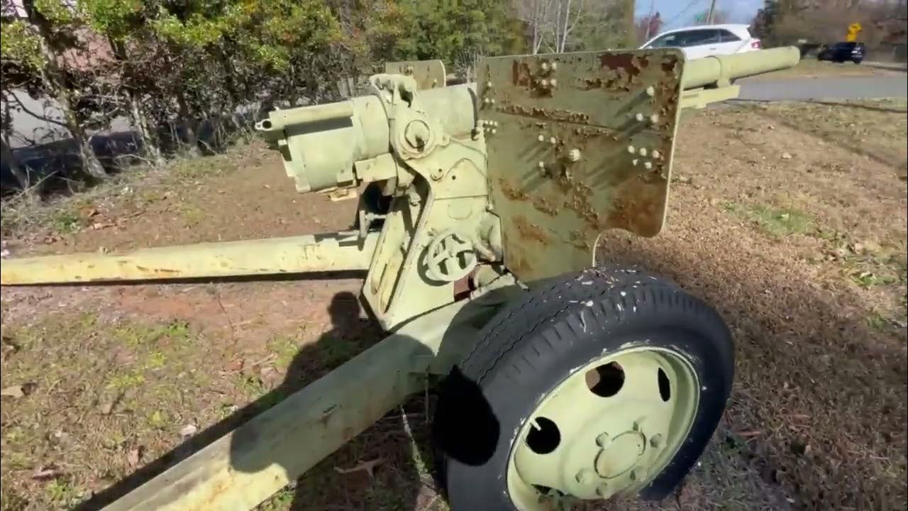Walkaround # 3. USA. 75 mm Field Gun M1897 on M2 Carriage - YouTube