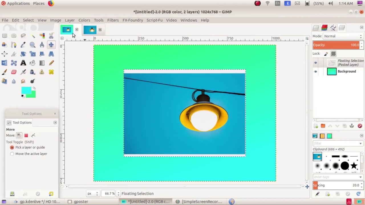 HOW TO MAKE A POSTER IN GIMP - Demo in Malayalam - JNU Image ...