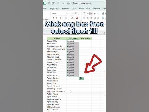 How to separate two words in excel Tagalog #exceltutorial #excel #youtubeshorts #youtube - YouTube