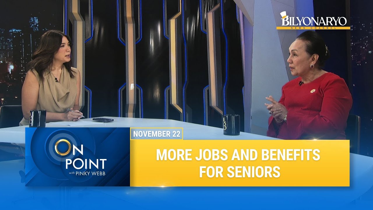 On Point: More jobs and benefits for seniors - YouTube