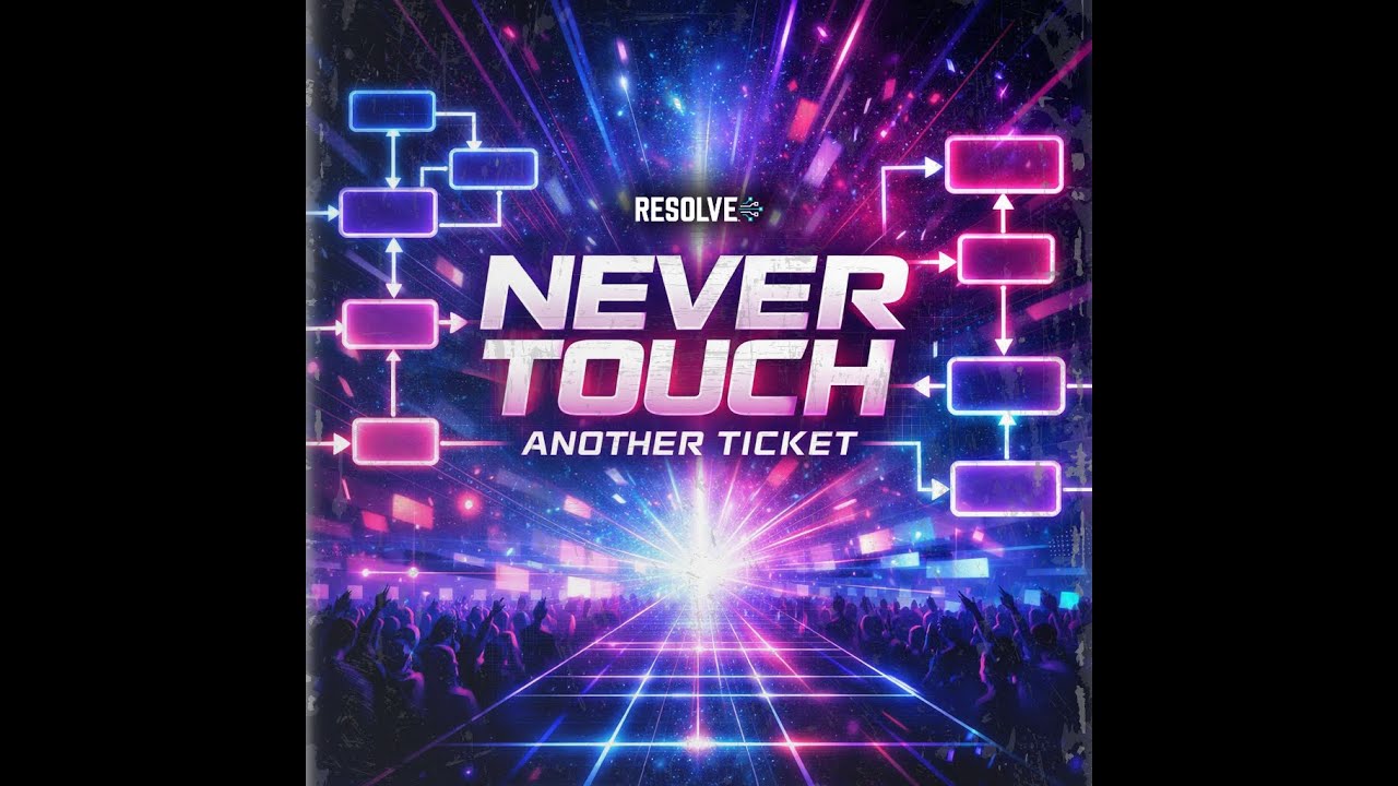 Resolve's global debut of "Never Touch Another Ticket" song - YouTube