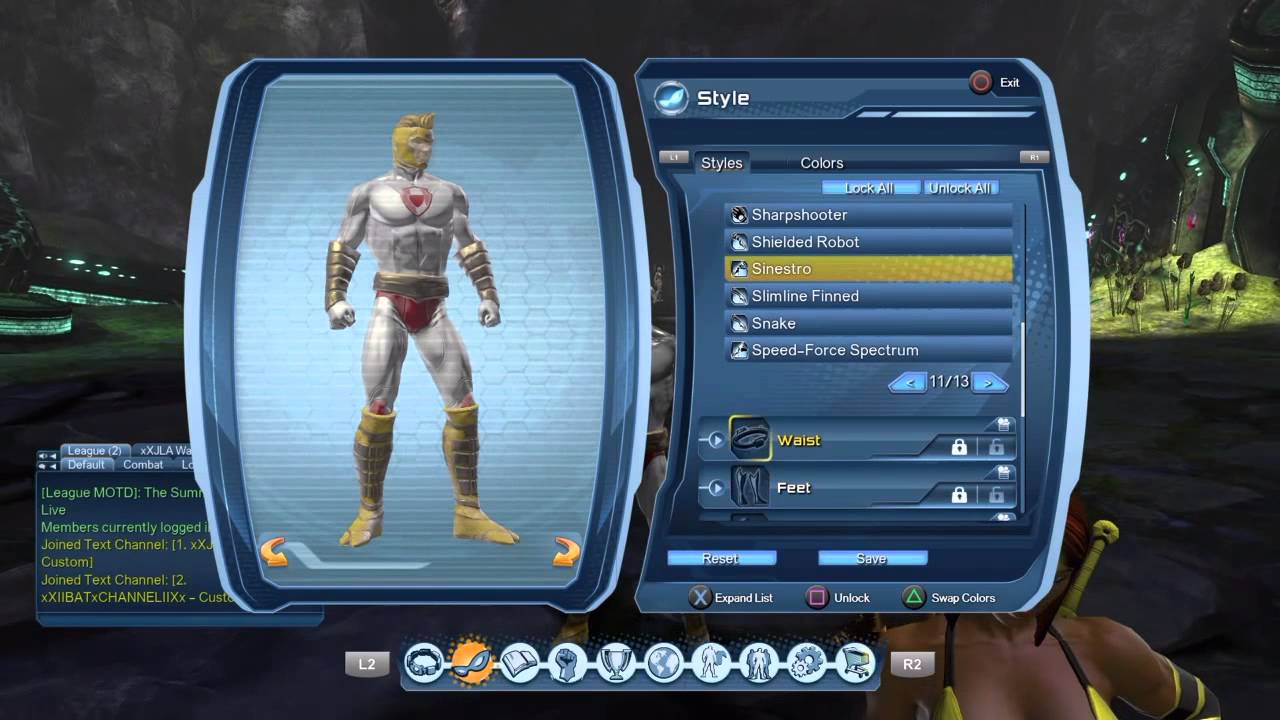 Dcuo how to make light ray character creation guide - YouTube
