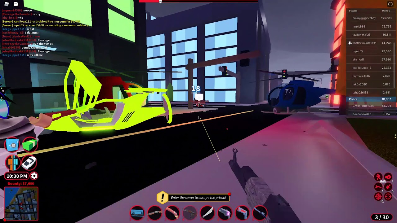 Roblox Jailbreak hacker 2 - YouTube