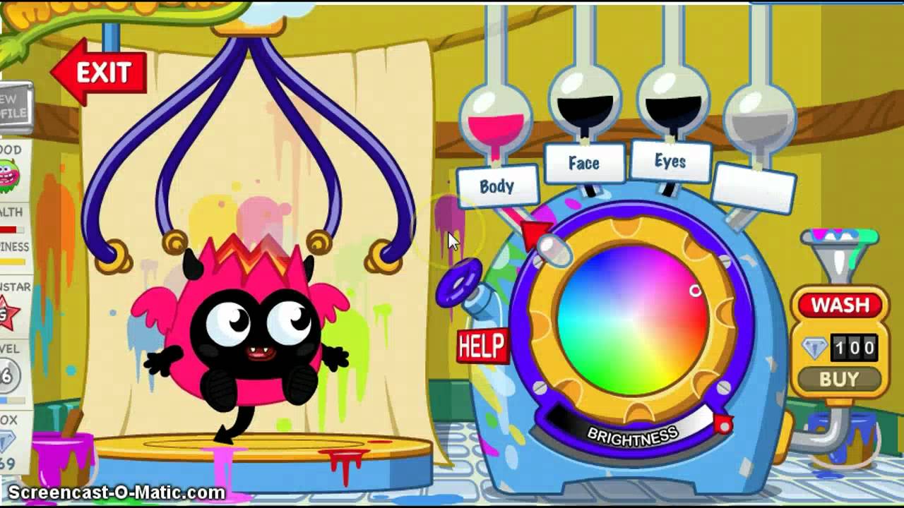 Moshi Monsters Starbii Organising Her Halloween Costume! - YouTube