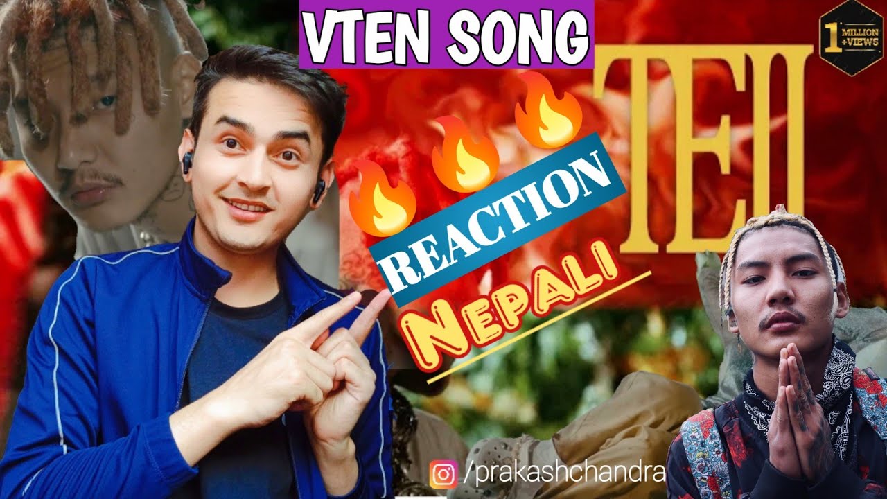 Vten _Tell | Reaction | Official Music Video | Nepali Rap song - YouTube