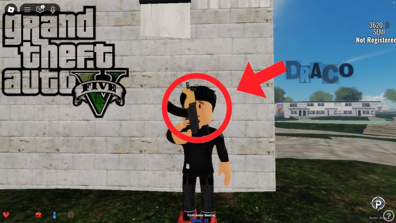 I Got a Draco in [Roblox Fivem] - YouTube