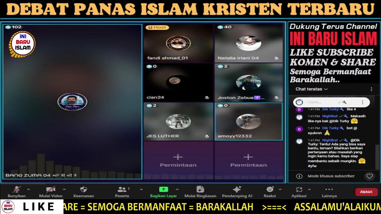 Dosen Kristen Menantang Berdebat Tentang Yesus Kepada Bang Zuma - YouTube