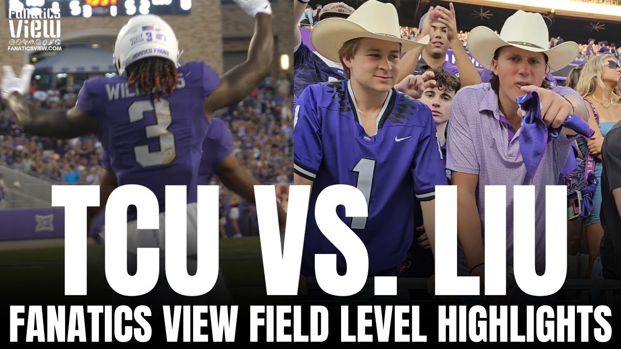 TCU Horned Frogs vs. LIU Sharks Condensed Field Level Highlights | TCU ...