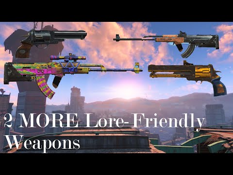 2 More Lore Friendly Weapon Mods - Fallout 4 Mods (Handmade Bullpup ...