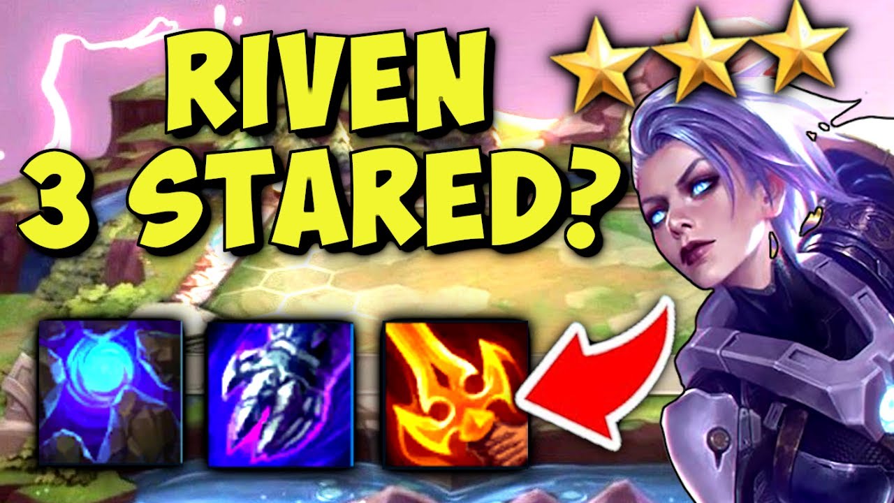 How good is Riven 3 Star? | TFT Riven Carry | TFT set 3 | Teamfight ...
