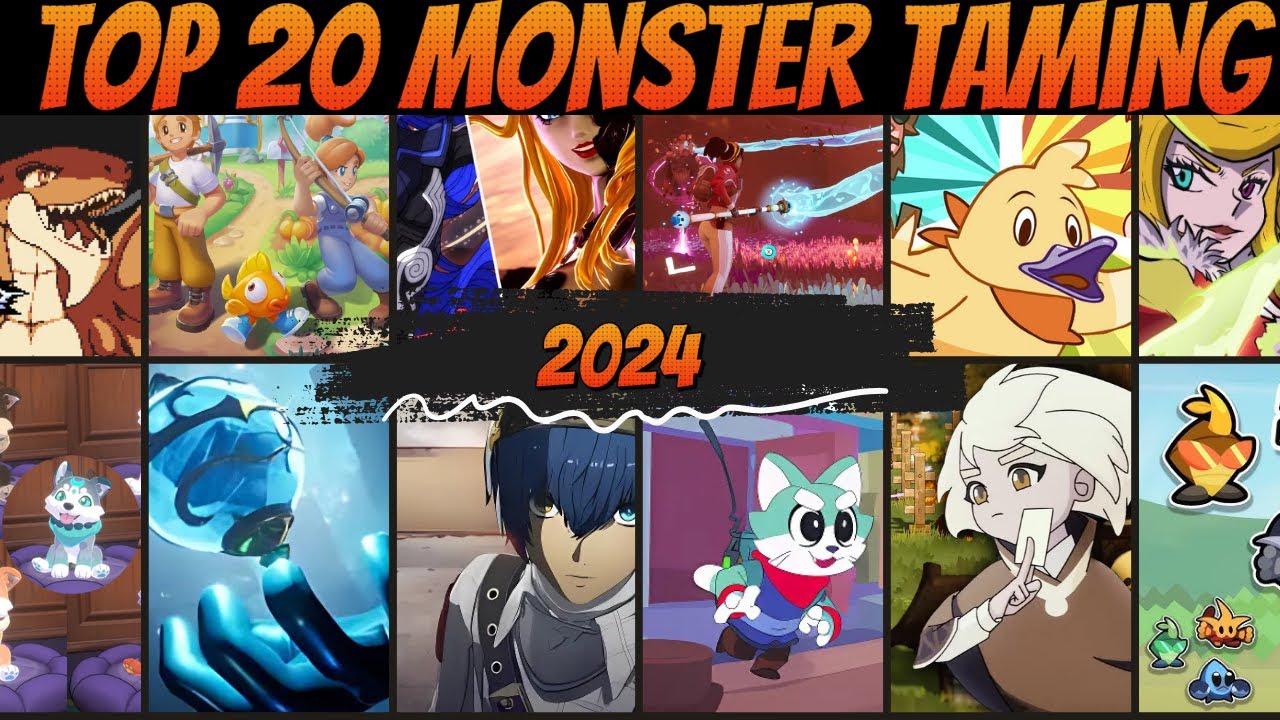 Top 20 Monster Taming Games In 2024 - YouTube