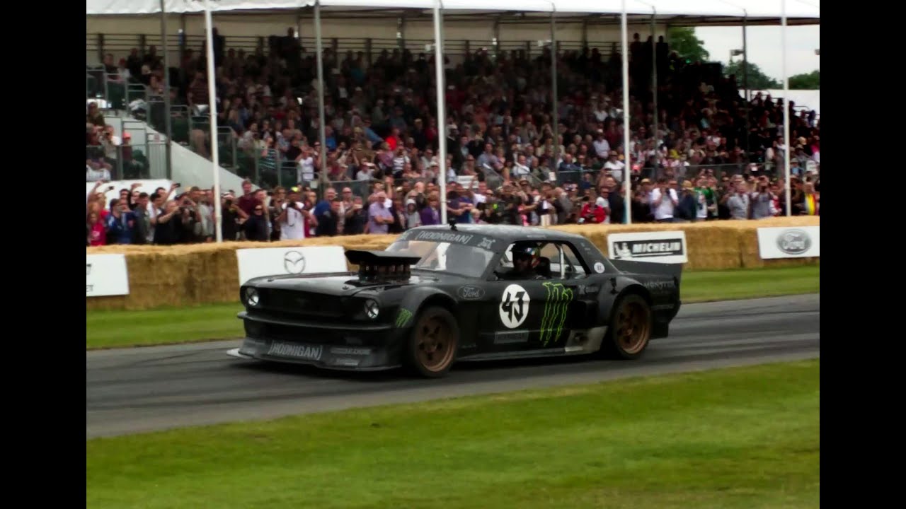 Ken block 'hoonigan' goodwood festival of speed - YouTube