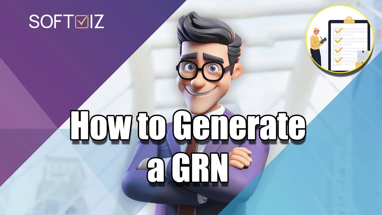How to Generate a GRN (Goods Received Note) in Softviz ERP | Step-by ...