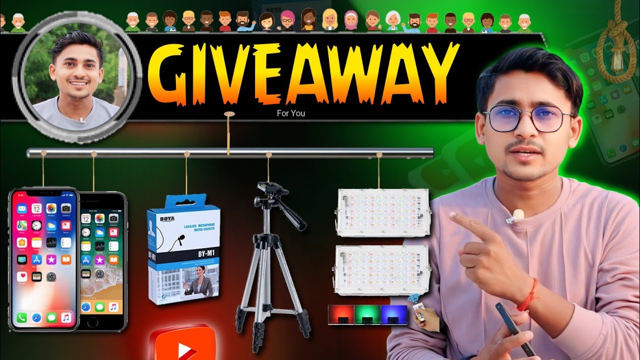Big Giveaway For You 🤩🤟Vk Technical Bhaiya - YouTube