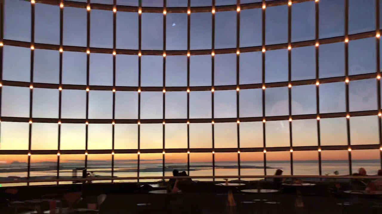 Beautiful view from Perlan Cafe in Reykjavik - YouTube