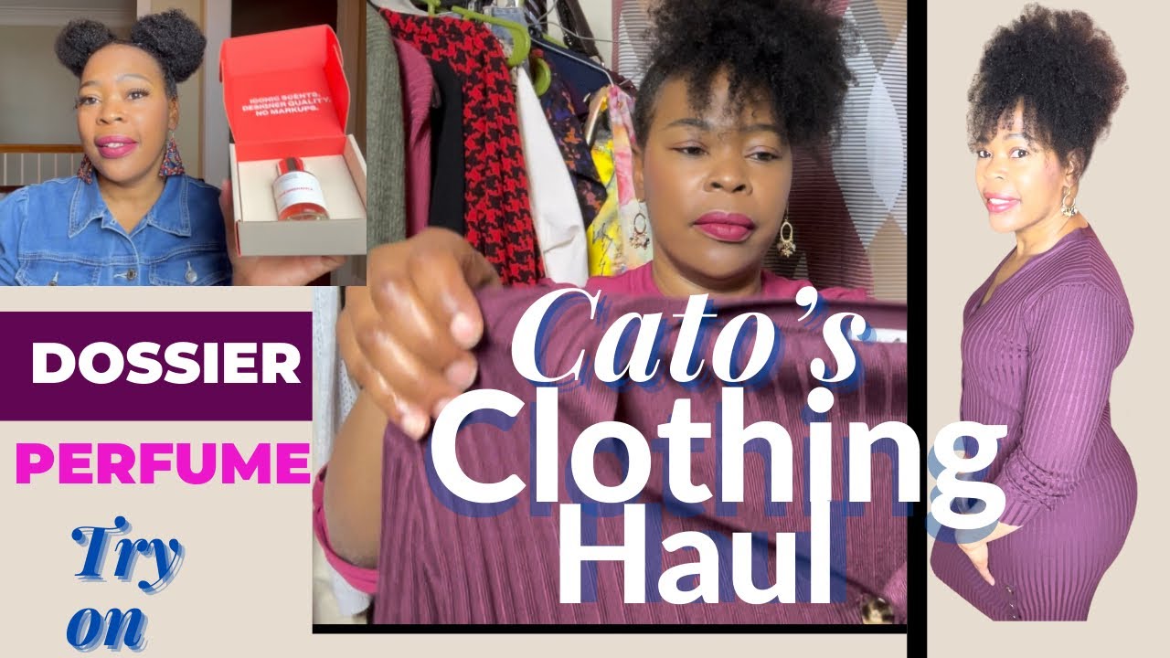 Clothing Haul and try on Cato’s Fashion. Dossier Fragrance Haul. - YouTube