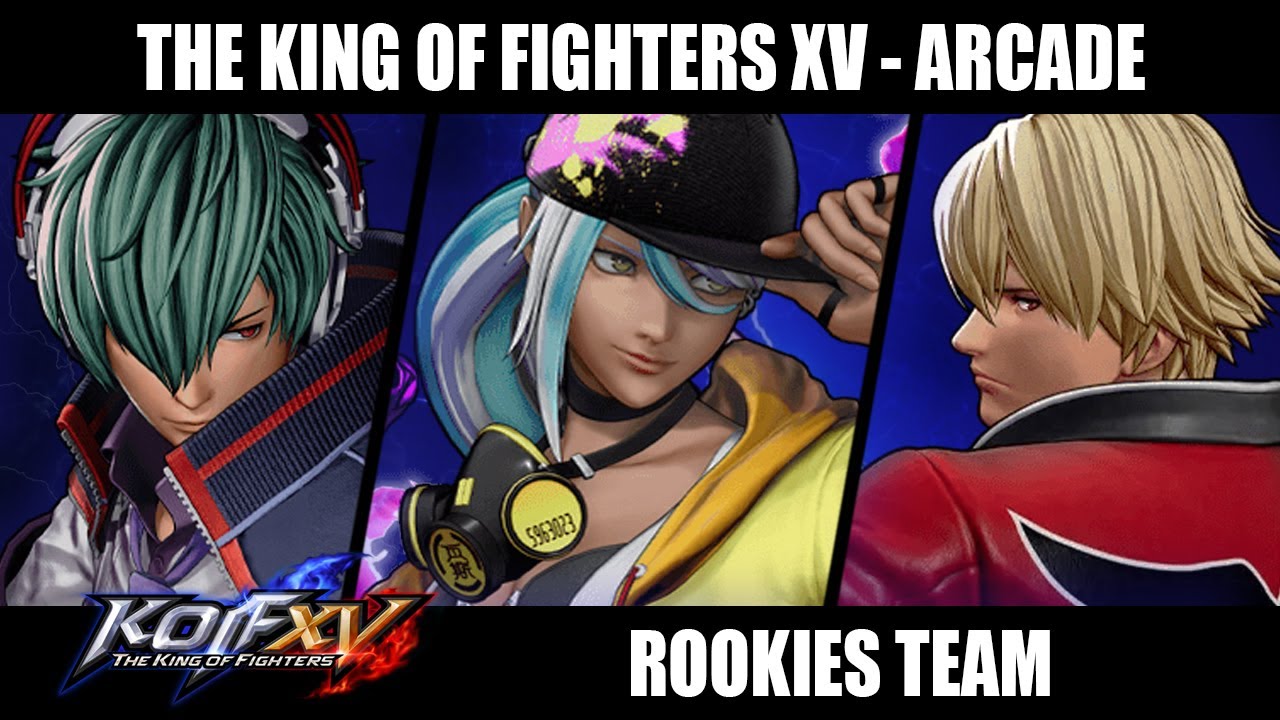KOF XV TEAM ROOKIES Arcade - YouTube