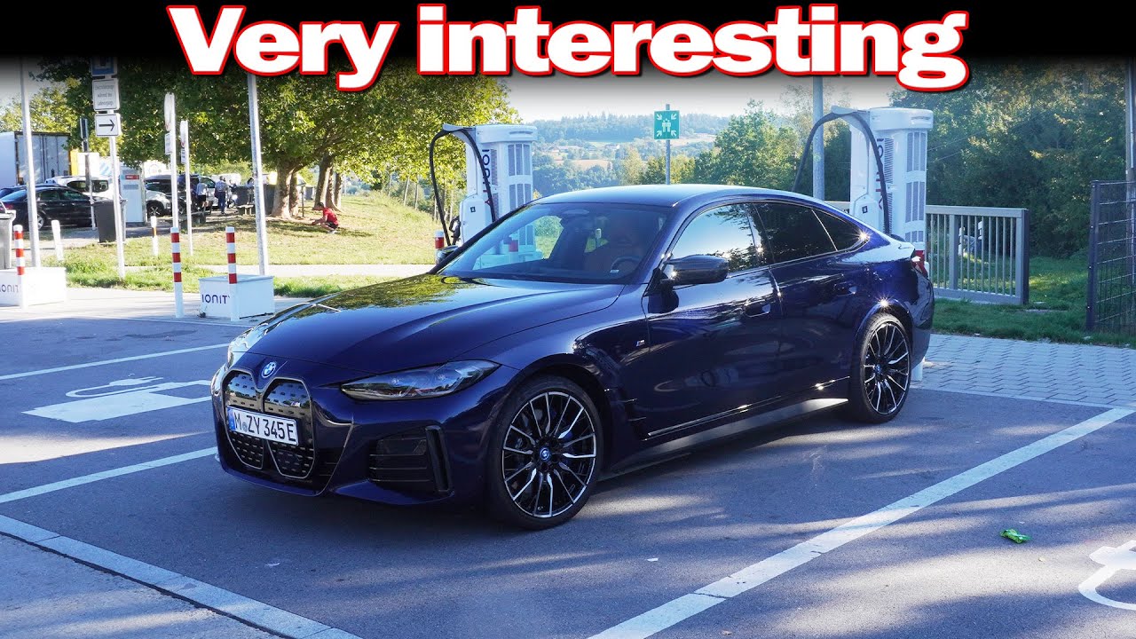 The Overview of the BMW i4 M50 - YouTube