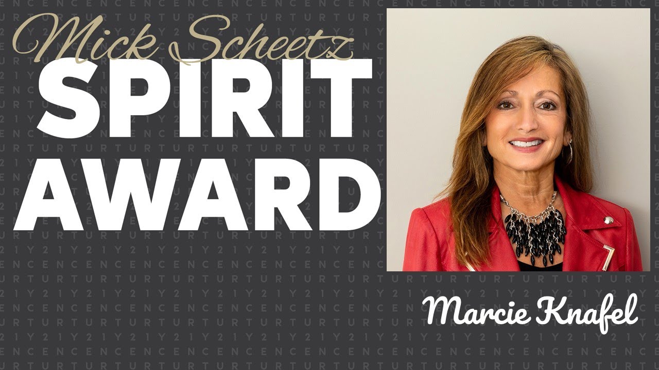 Mick Scheetz 2022 Spirit Award - Marcie Knafel - YouTube