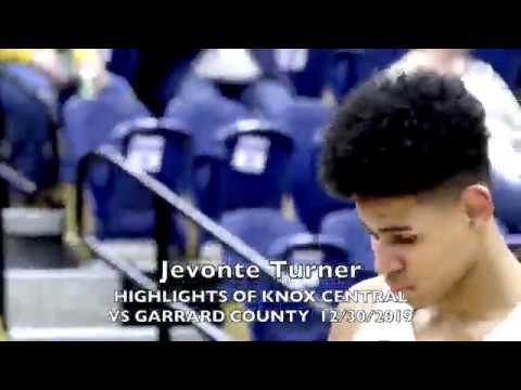 Jevonte Turner's Basketball Highlights (Knox Central vs Garrard Co.) 12 ...