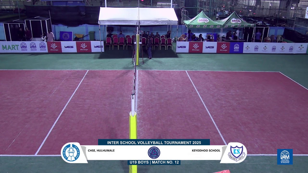 INTER SCHOOL VOLLEBYALL TOURNAMENT 2025 | U19 BOYS | CHSE, HULHUMALE VS ...