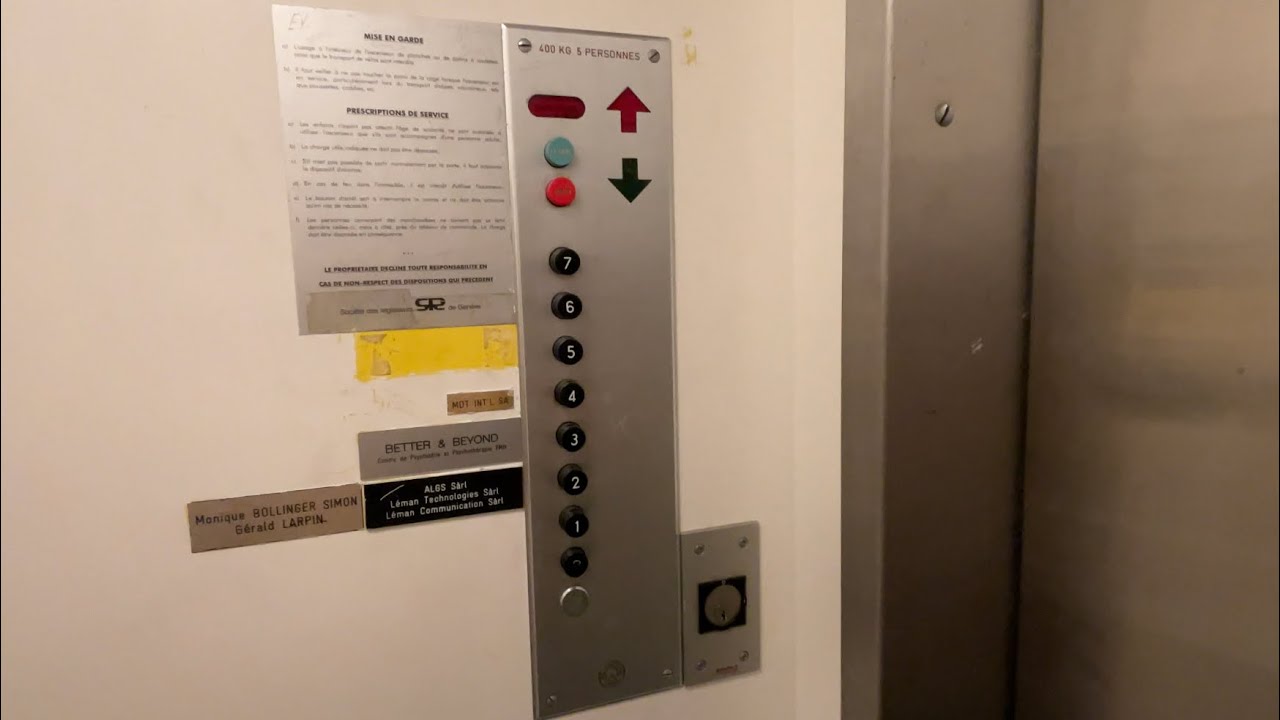 EPIC Schindler elevator with POP-OUT BUTTONS - YouTube