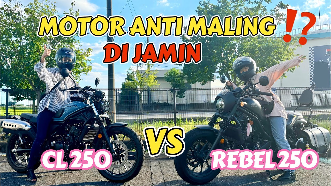 BAHAS TUNTAS HONDA REBEL VS CL250 - YouTube