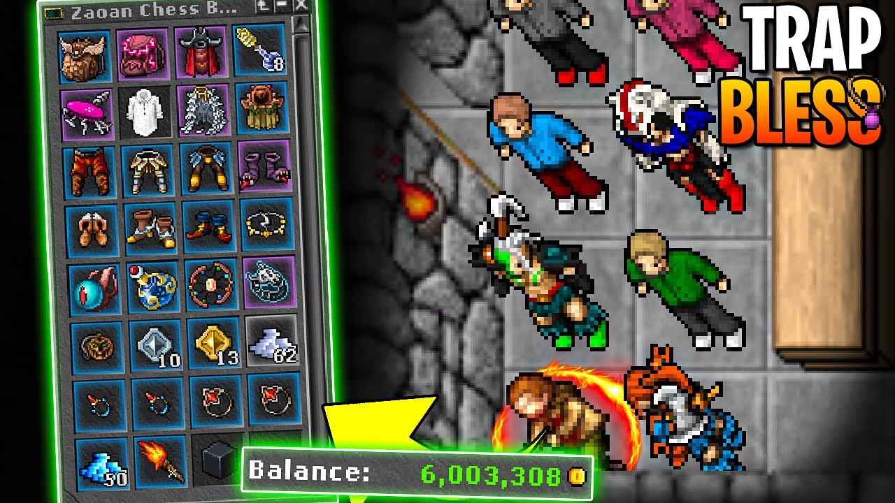 Matando NOOB na BLESS e dando FUGA da Dominante no TIBIA 🔥🤑 - YouTube