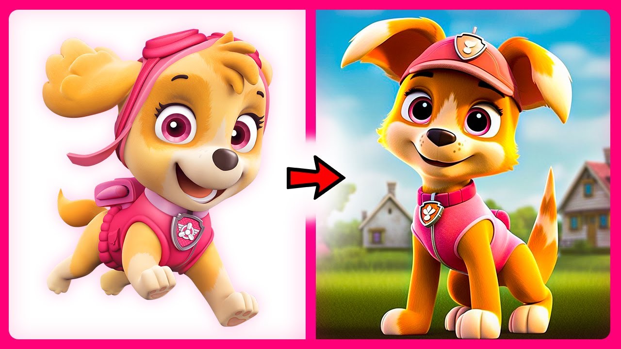 BEST PAW PATROL characters TRANSFORMATIONS 🦴 Compilation 2023 - YouTube