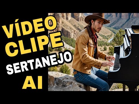 CLIPE MUSICAL SERTANEJO GERADO COM INTELIGÊNCIA ARTIFICIAL VEJA ISSO ...