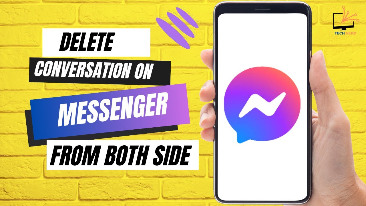 How to Delete Conversation on Messenger From Both Side - YouTube