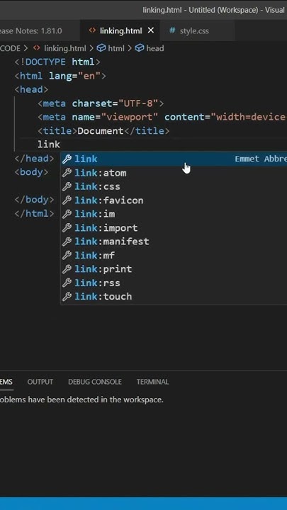 Как связать Css с Html в Vs Code Как связать Css с Html Урок для начинающих по Html Vscode