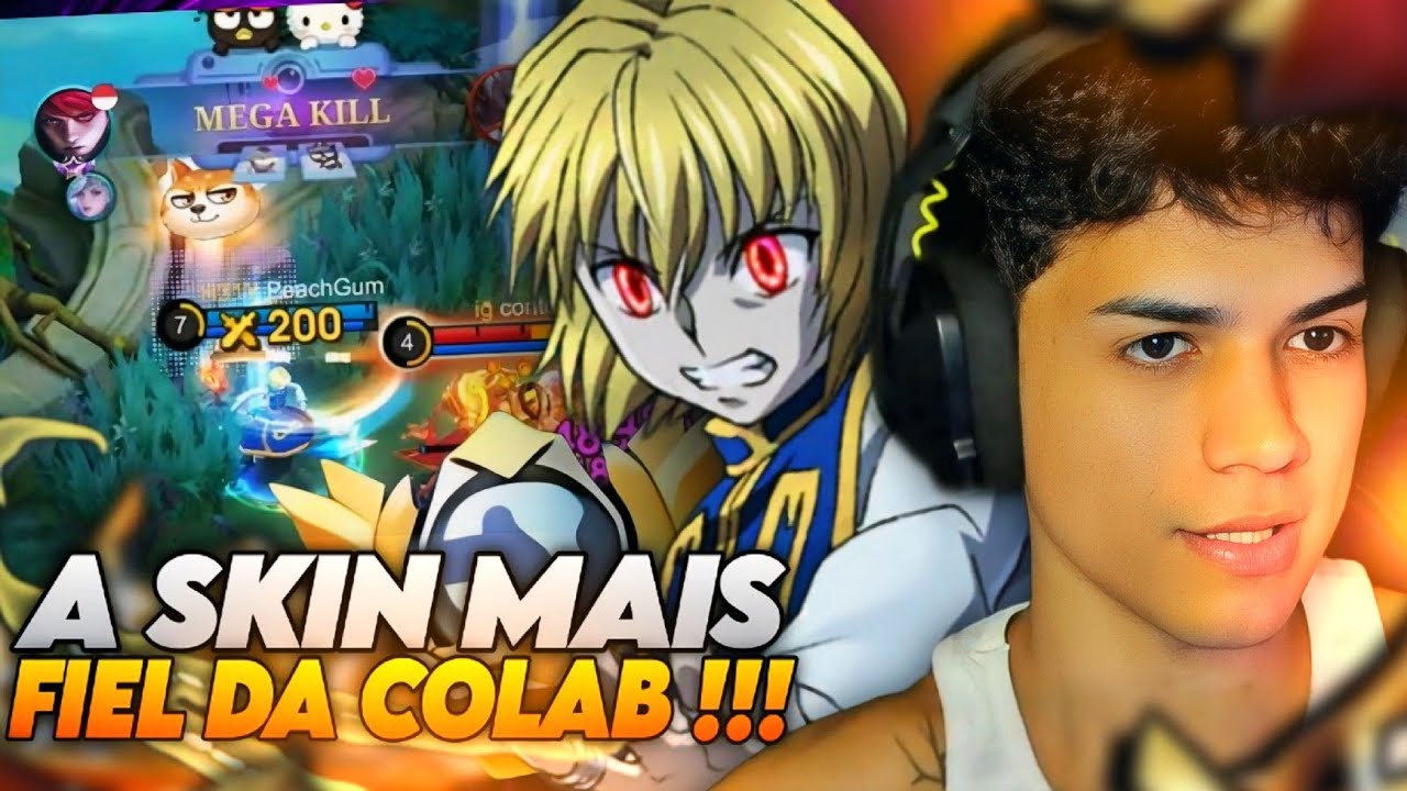 MELHOR SKIN DA COLAB EM FIDELIDADE ?? KURAPIKA GAMEPLAY - YouTube