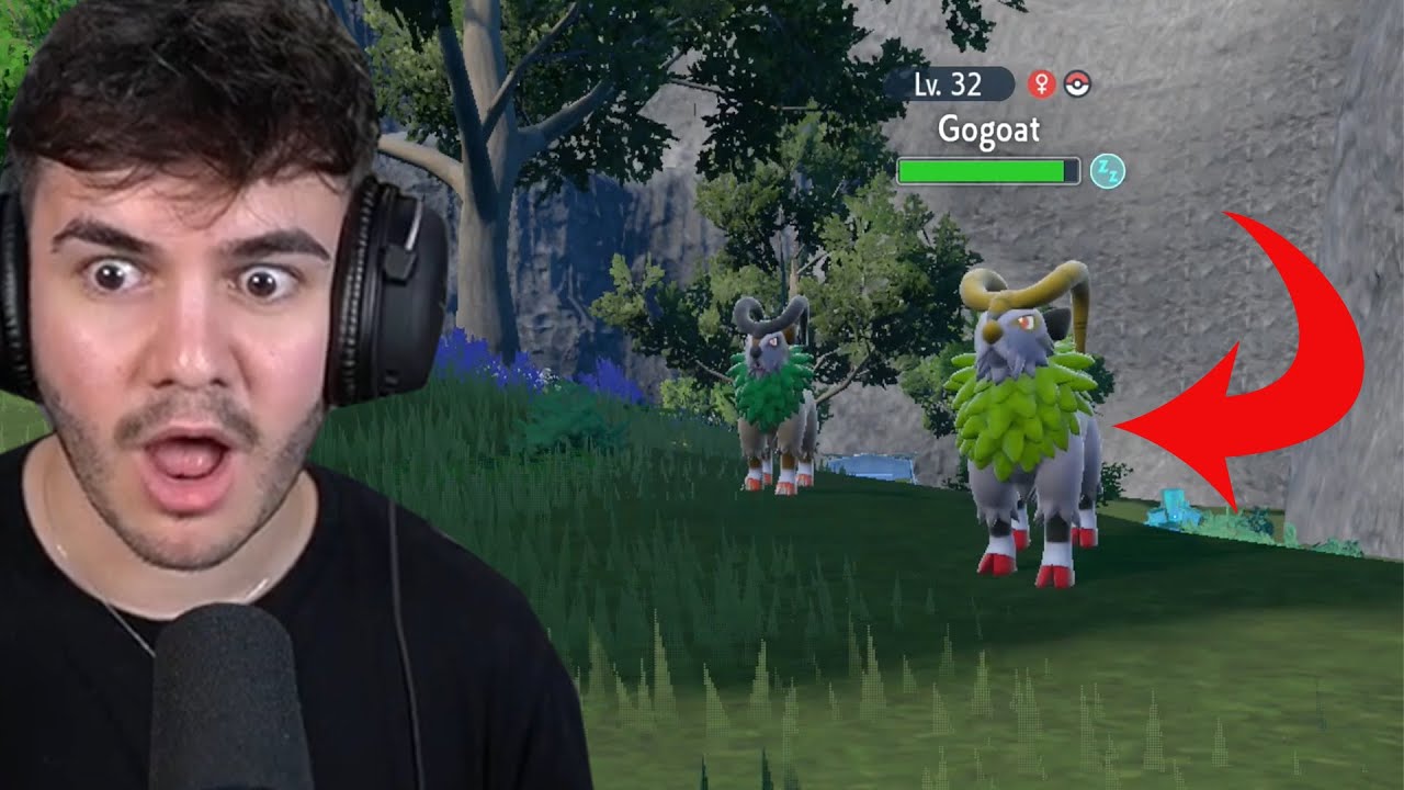 Johnstone's First Shiny in Pokemon Violet - YouTube