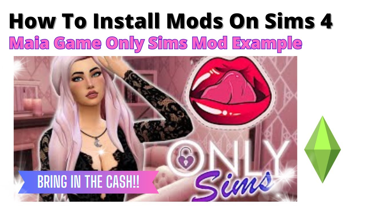 How To Install Maia Game Only Sims Mod For Sims 4 | 2023 - YouTube