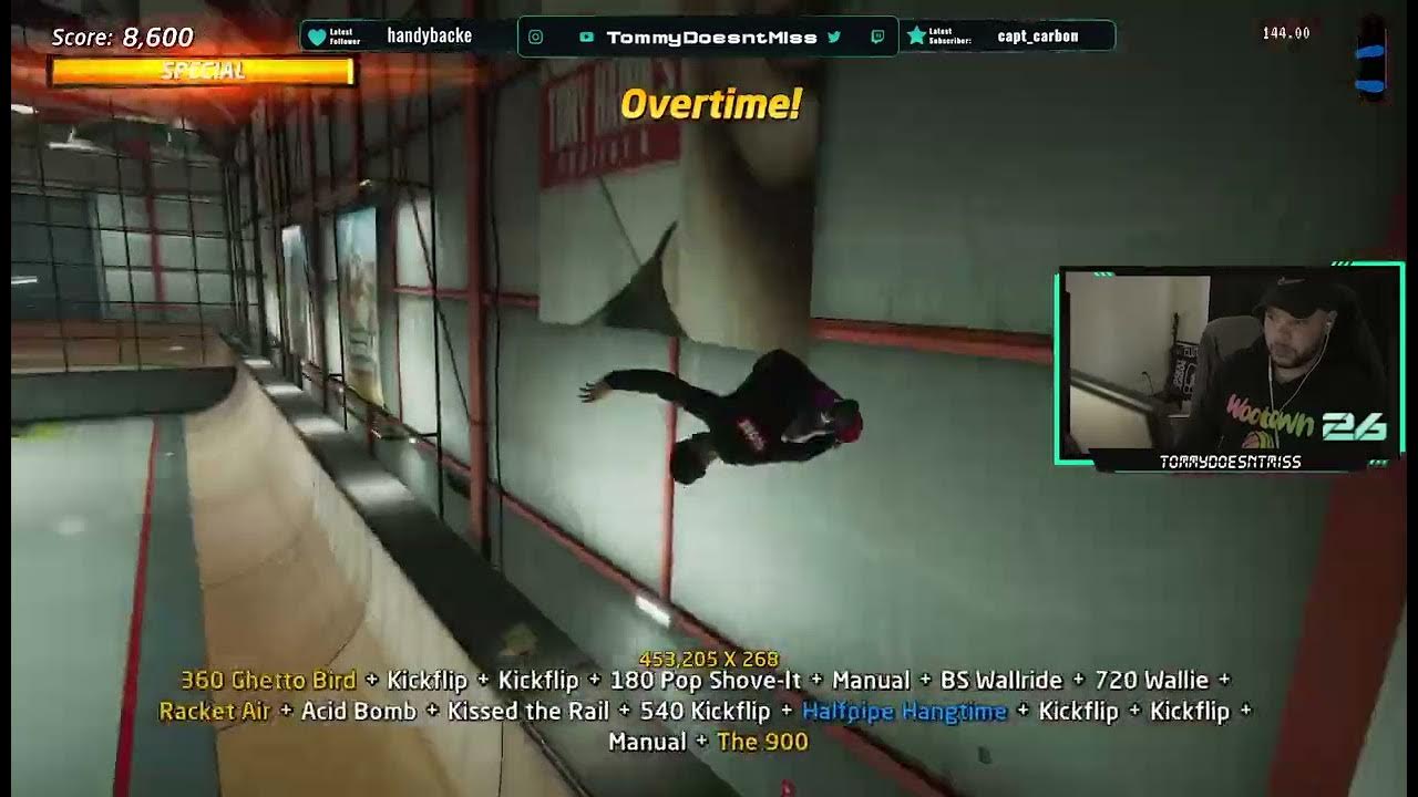 THPS 1+2 - The Hangar - 332 MILLION points combo - YouTube