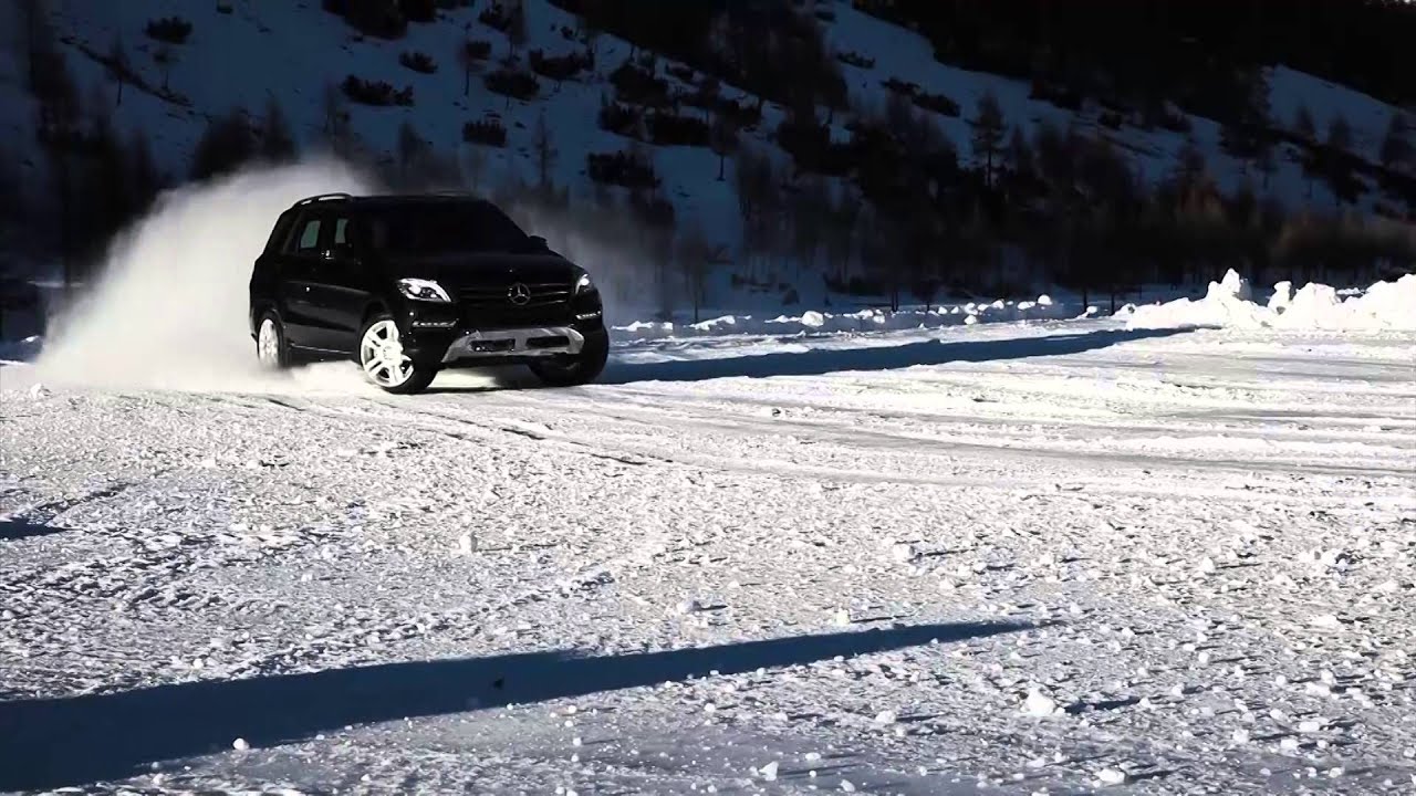 Mercedes ML & GLK on ICE ok - YouTube