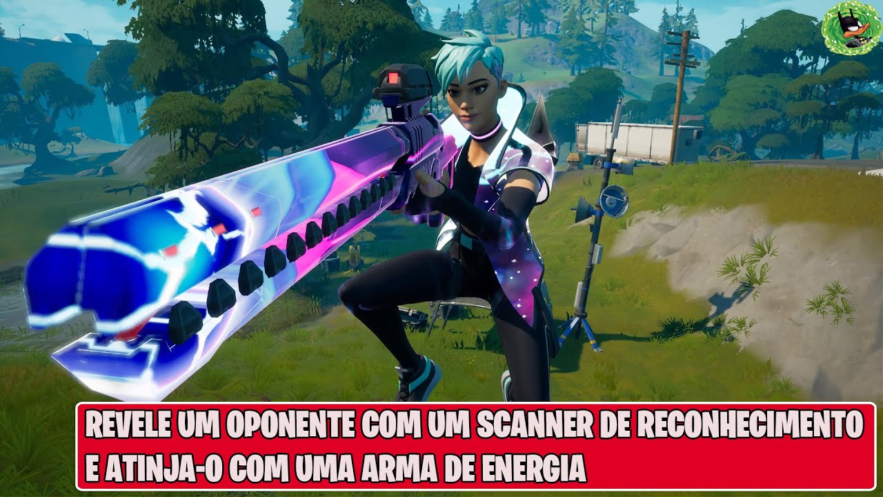 REVELE UM OPONENTE COM UM SCANNER DE RECONHECIMENTO E ATINJA-O COM UMA ...