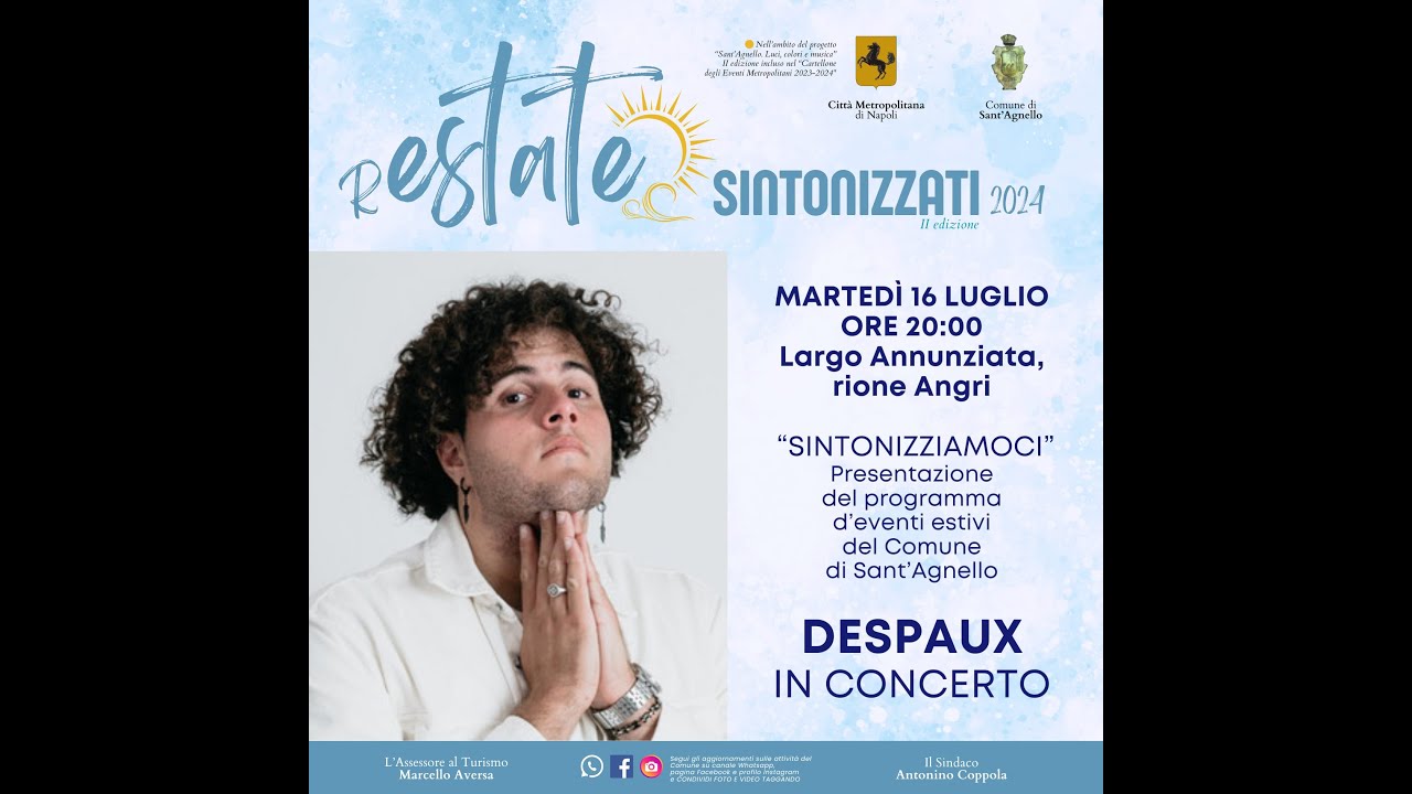 Despaux in concerto - Rassegna estiva "R..Estate Sintonizzate 2024 ...