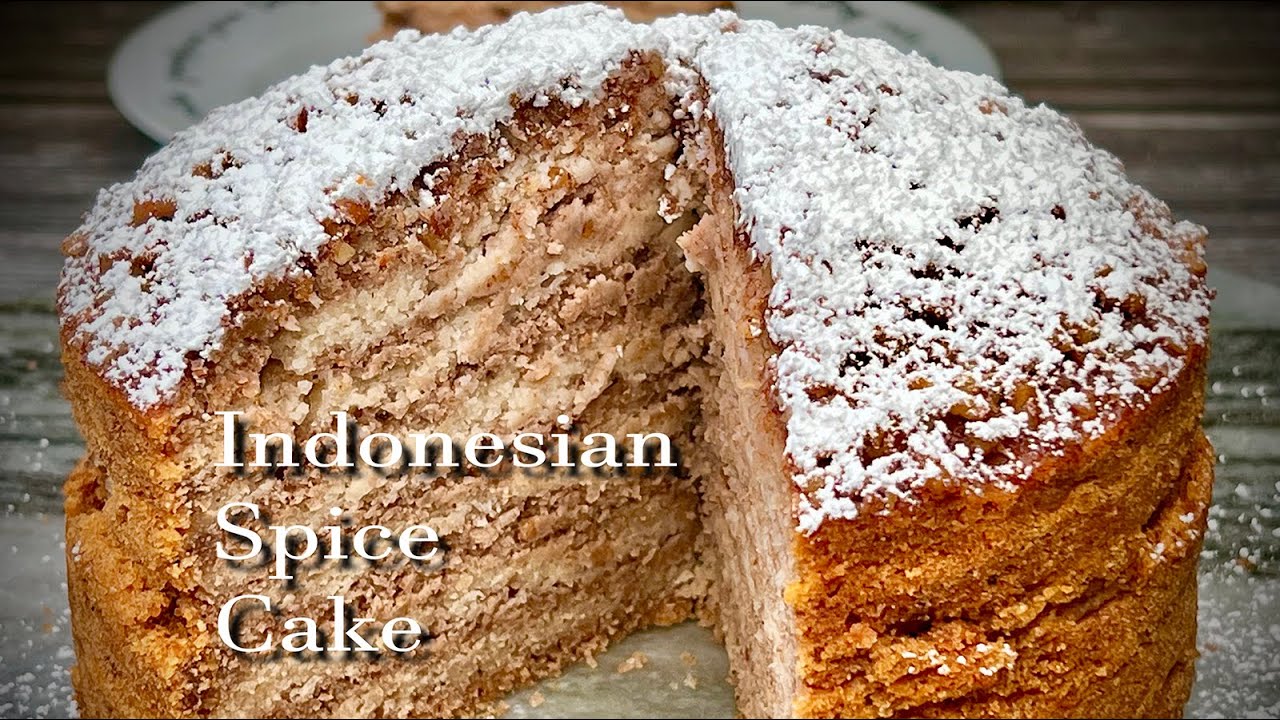 Indonesian Spice Cake (Vegan, Gluten Free) - YouTube