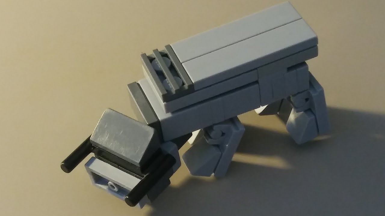 jak zbudować mini lego at at- how to build mini at at - YouTube